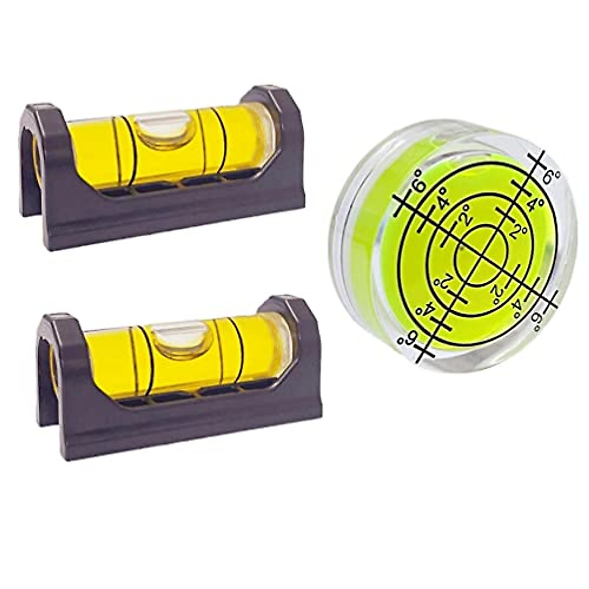 3PCS Magnetic Bubble Spirit Level Small Leveling Measuring Layout Tools