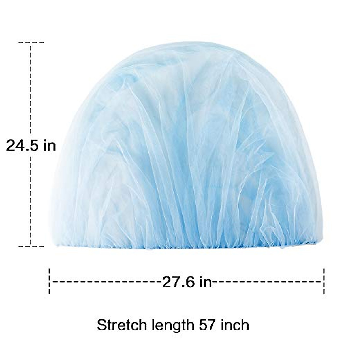 Baby Mosquito Net for Stroller - 2 Pack Bug Net Insect Barrier for Strollers, Car Seats, Bassinets, Carriers
