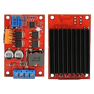 MPPT Solar Panel Controller Module, Solar Charger Module with Reverse Connection Low Power Consumption Battery Charger Module for Lithium Battery, High Power LED