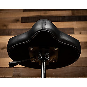 ROC-N-SOC Nitro Gas Drum Throne with Original Saddle - Grey