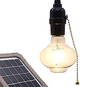 AKASAKI Solar Shed Light, Outdoor Garden Storage Cabin Workshop Garage Patio, Warm White, Day Night Use