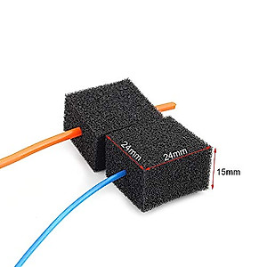 1 Set 3D Printer Parts Consumable Cleaner 1.75/2.85/3.0mm PLA ABS PETG Filament Feed Dust Removal for PRUSA I3/Ender-3/CR-10