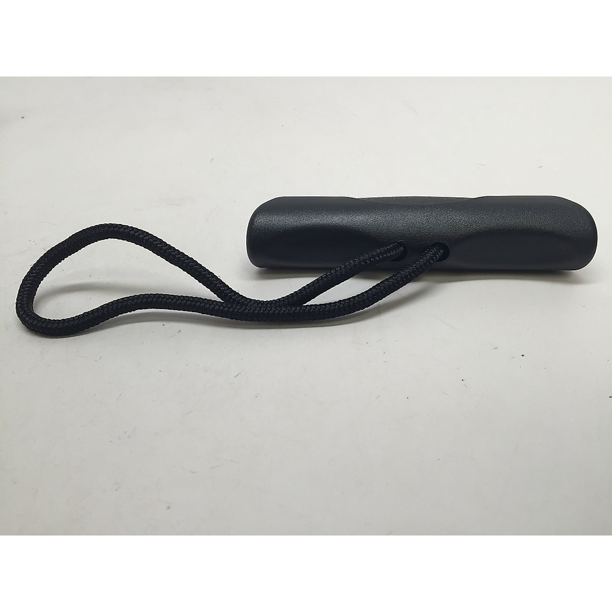 MARINE BOAT CANOE PAIR of DURABLE BLACK PP TOGGLE KAYAK CARRYING HANDLE W CORD