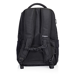 Slappa Gamma Series Gaming Laptop Backpack with Water resistant Zippers; Fits up to 15" Laptops (SL-GAMMA-LAPTOP-BP)