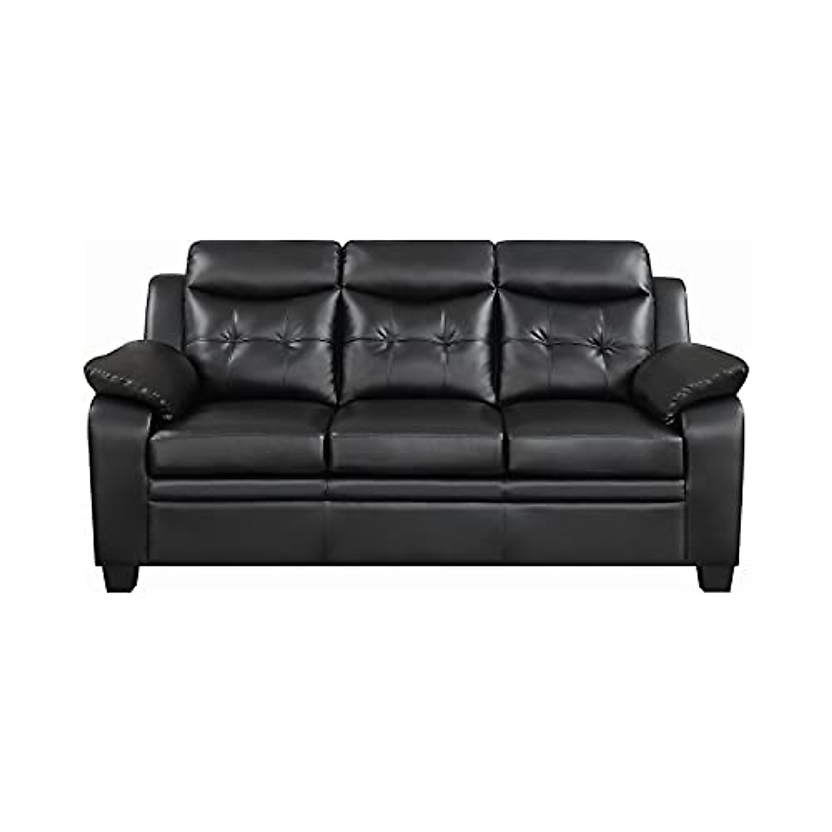 Coaster Home Furnishings Finley Tufted Upholstered Sofa Black