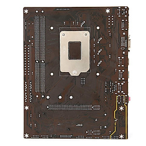 Hopcd Desktop Computer M-ATX Motherboard, DDR3 LGA1155 CPU for Intel B75 Mainboard, RTL8111H Gigabit Network Card, M.2 NVME+NGFF Dual-Mode, SATA3.0/USB3.0/6-Channel Audio Chip
