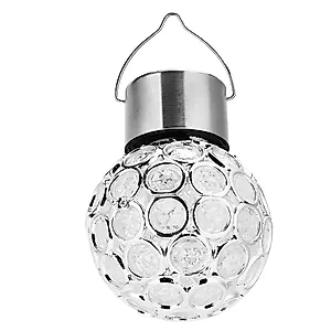 Yyqtgg Hung Hanging Light, Colorful Solar Wall Lantern Toggle Switch with PVC and Stainless Steel for Garden Home Decoration Iluminación al aire libre