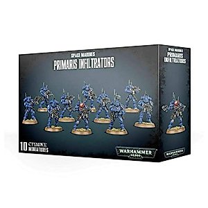 Games Workshop - Warhammer 40,000 - Space Marines Primaris Infiltrators, for Ages 14 and above