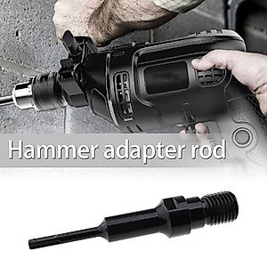 SING F LTD Core Drill Bit Adapter 1-1/4inch UNC to SDS Plus 20mm 45 Steel for Hammer Drill Diamond Core Drill Bits Connecting Hammer Drill Bit Accessories