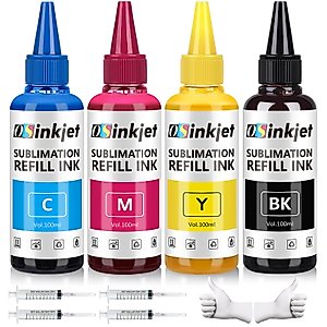OFFICENTER 0S Inkjet Sublimation Ink for EcoTank ET-2760 ET-4760 ET-2750 ET-2720 ET-3760 ET-2850 ET-15000 ET-2800 ET-4700 ET-2803 ET-2850 ET-3710 C88 C88+ WF-2830 WF7710 WF7720 WF7210 WF3640 Printer