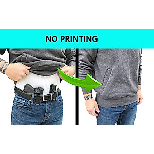 TACwolf 2 Pack IWB Inside Waistband Pistol Handgun Magazine Holster Pouch for Concealed Carry Universal Single Double Stack Mags for Glock17 26 19 Sig Sauer S&W Springfield XD Ruger 9mm/.45