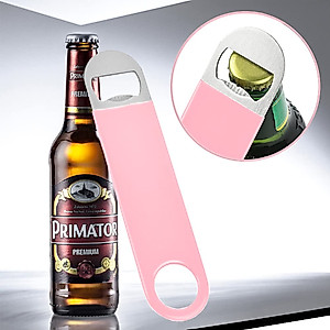 3Pcs Bottle Opener, Flat Bottle Opener, Heavy Duty Stainless Steel Flat Bottle Openers, Beer Bottle Opener 7 Inches