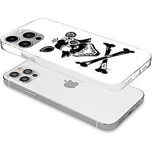 EXQST Phone case FNAF Bumper Foxy Compatible with iPhone 14 Slim Bumper Clear Shockproof Transparent Protective 5G Transparent