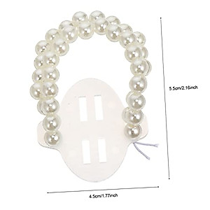 Didiseaon 10pcs Bridal Wrist Pearls Stretchy Bracelets Wedding Stuff Prom Wrist Corsage Wedding Corsages Bracelet Corsage Wristlet Wedding Wrist Corsages Wrist Corsage Bracelet Wrist Cuffs