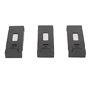 Honio Drone Rechargeable Battery, Sturdy 2600MAH 3.7V Lightweight Drone Battery with Plastic Case for E88