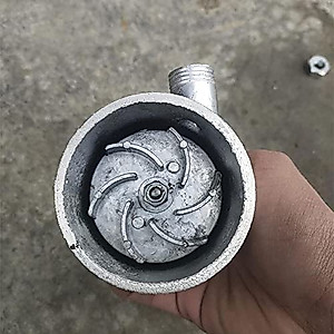 50W Hydroelectric Generator DC 12-64V Mini Aluminum Alloy Water Turbine Generator for Mobile Phone Lighting Charging