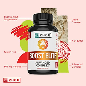 Zhou Boost Elite, Formulated to Increase Stamina & Energy Support, 30 Servings, 90 Veggie Caps