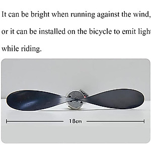 Mini Wind Power Generator With 5W USB Bulb DIY Wind Turbine Model Set Kits Teaching Tool ABS Plastic Mini Wind Turbine (Color : 1 Set) (Color : USB cable 1 meter 5w light bulb)