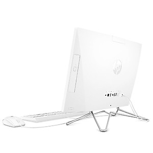 HP All-in-One Desktop, 21.5" FHD Anti-Glare Display, AMD Athlon Silver 3050U (Beat Core i3-10100Y) Up to 3.2GHz, 8GB RAM, 256GB PCIe SSD, Webcam, WiFi, Media Card Reader, HDMI, RJ45, Win 11 Pro
