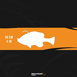 Savage Gear Pulse Tail Bluegill RTF Fishing Bait, 1 oz, Vivid Gill, Realistic Contours, Colors and Movement, Durable Construction, Heavy-Duty Fishing Hook, Built-in Rattle