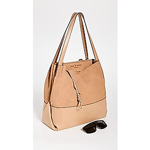 rag & bone Women's Passenger Tote 2.0, Caramel, Tan, One Size