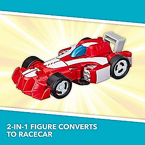 Transformers Playskool Heroes Rescue Bots Academy Road Rescue Team Trailer 4-Pack Converting Toy