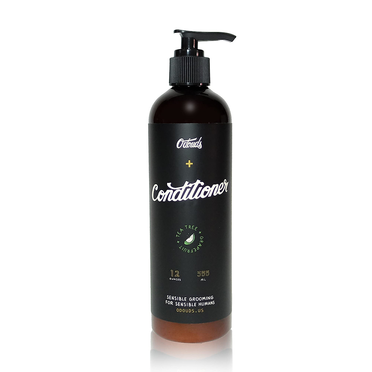 O'Douds Natural Hair Conditioner - Ultra Hydrating for Hair & Scalp - Plant-Based, Sulfate & Paraben Free Conditioner - Tea Tree & Grapefruit Scent, 12 oz.