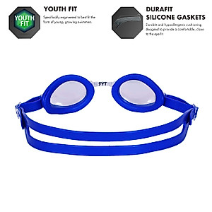 TYR Qualifier Youth Goggle (Clear/Blue)