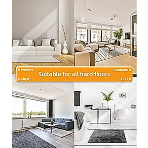 Home Techpro 12 PCS Gripper for Rug for Hardwood Floors, Reusable Under Rug Carpet Tape, Rug Anti Slip Grips for Area Rugs,Non Slip Rug Pads