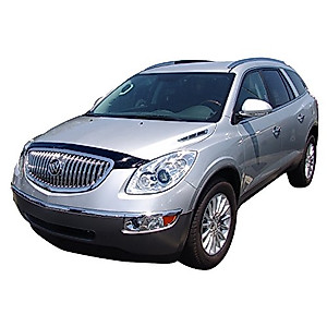 Auto Ventshade [AVS] Aeroskin Hood Protector | 2008 - 2012 Buick Enclave, Low Profile/Flush - Smoke | 322031