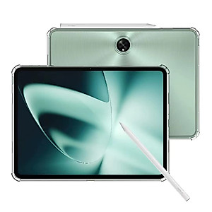 Zeking for OnePlus Pad (2023) Case, Crystal Clear Transparent Reinforced Corners TPU Shock-Absorption Flexible Case Cover for OnePlus Pad 11.61"(2023) (Clear)