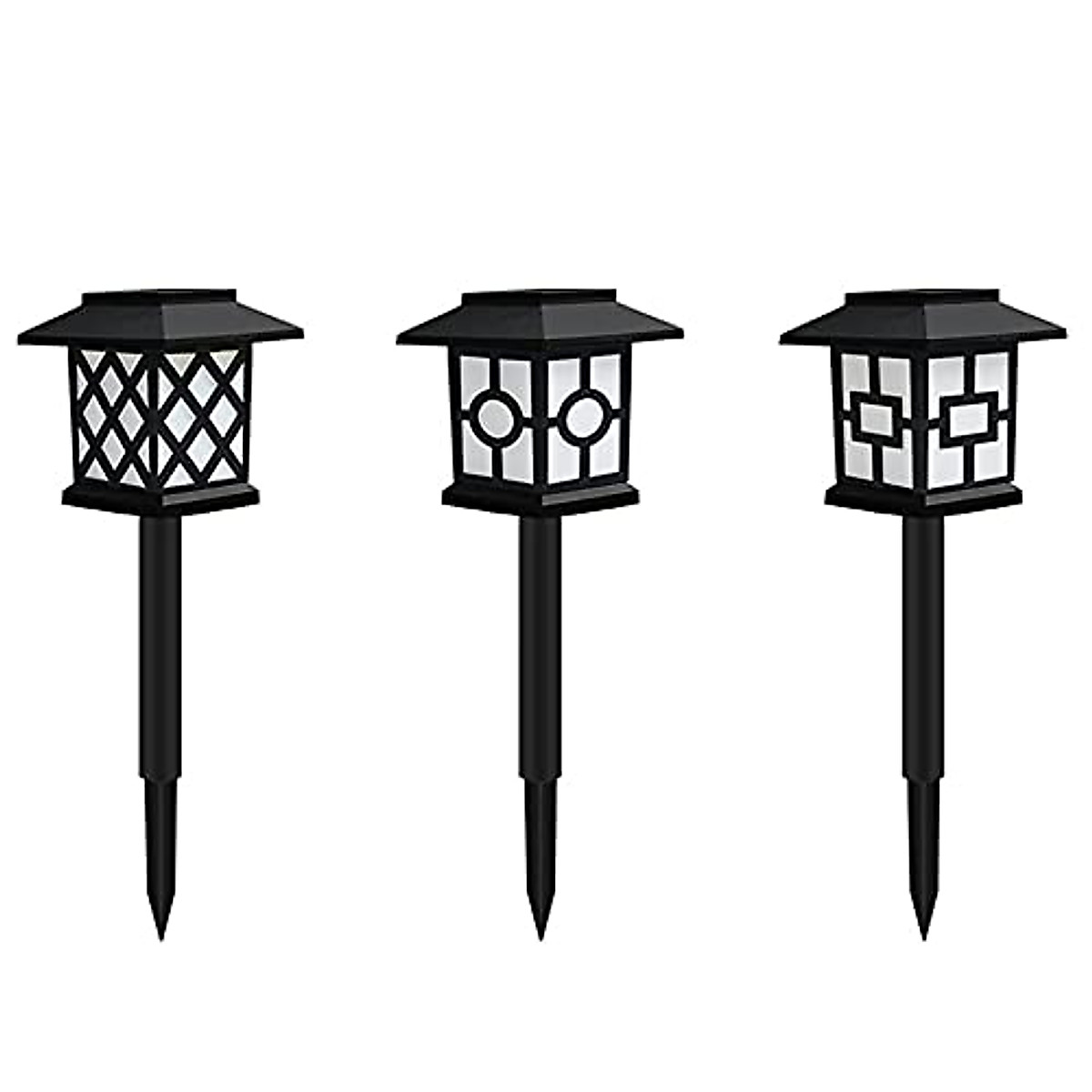 New Solar Lawn Lamp Outdoor Home Garden Garden Garden Plug-in Decorative Landscape Lamp Beautiful And Practical