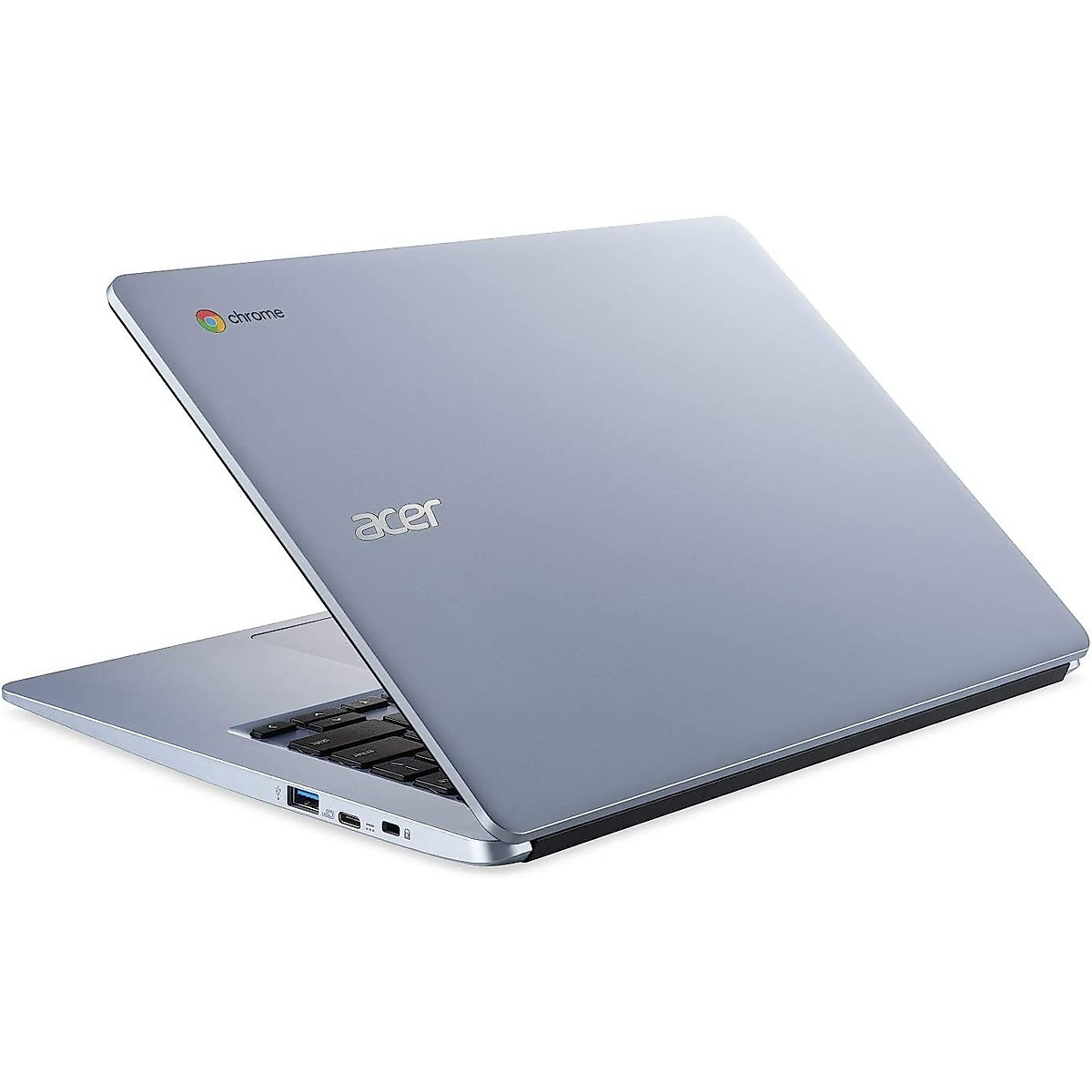 Acer 2022 14 inch HD Touchscreen ThinLight Chromebook, Intel Celeron N4000(UP to 2.6GHz), 4GB RAM, 64GB eMMC, WiFi 5, Webcam, Type-A&C, Up to 12 Hours Battery Life, Chrome OS, w/ CUE Accessories