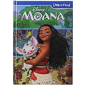 Disney Moana Look and Find Activity Book - PI Kids