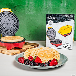 Uncanny Brands Disney Winnie the Pooh Waffle Maker - Your Favorite Honey Bear on Your Waffles