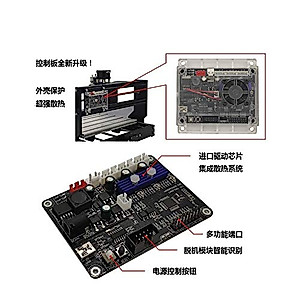 3 Axis 1.1f USB GRBL Control Board with GRBL Offline Controller Working Remote Hand GRBL Controller LCD Screen for DIY CNC 3018PRO/1610 Engraving/Milling Machine