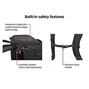 Thule Landmark 60L Travel Pack, Obsidian