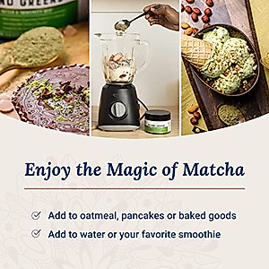 Beyond Greens Super Greens Powder Superfood - Delicious Debloating Green Powder - Matcha Greens Blend Superfood Powder w/ Chlorella, Echinacea, Probiotics for Immune Support & Energy by Live Conscious