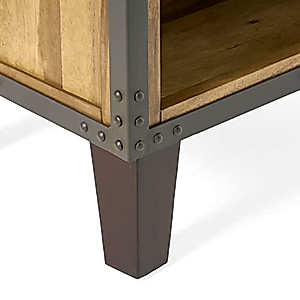 Christopher Knight Home Luna Acacia Wood Accent Table, Natural Stain