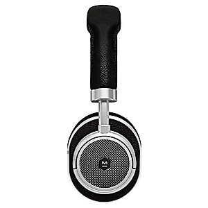 Master & Dynamic MW50+ Wireless Headphones Silver/Black (Renewed)