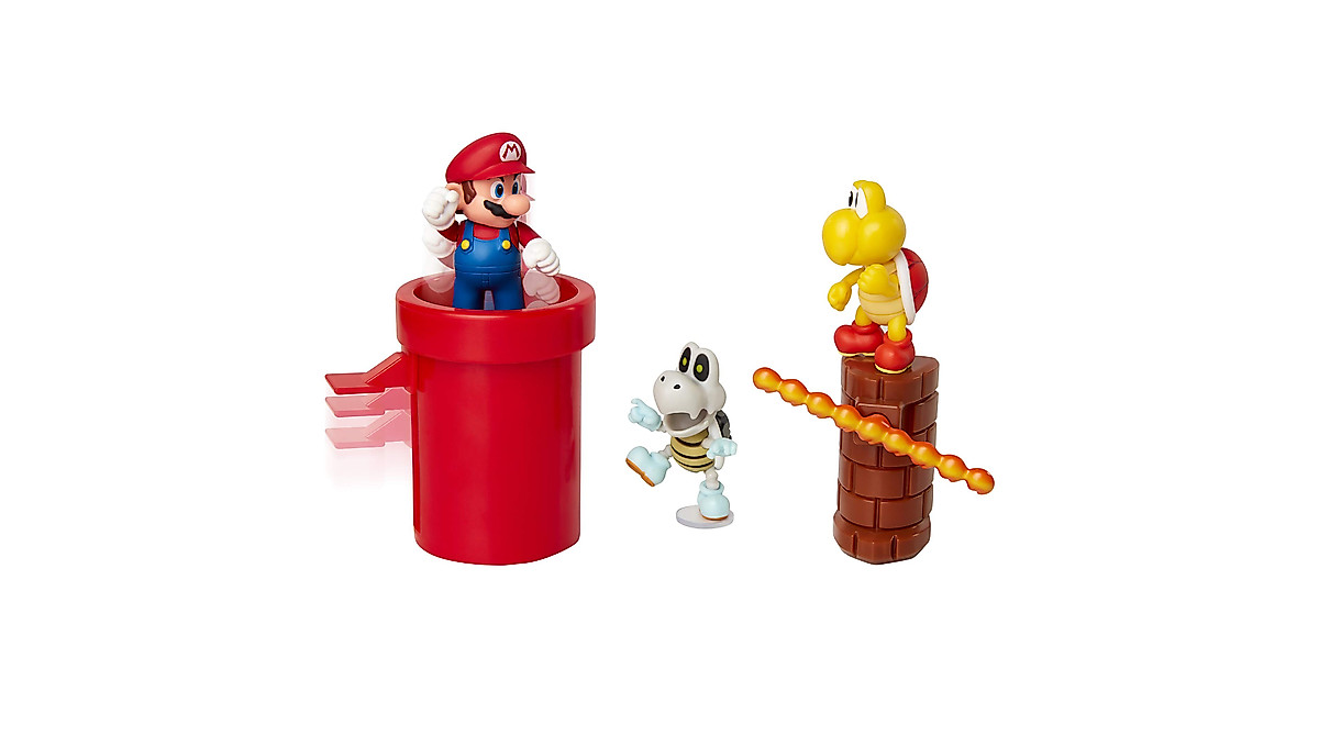 Super Mario Dungeon 2.5” Figure Set - Collect Them All!