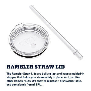 YETI Rambler 35 oz Tumbler with Handle and Straw Lid, Travel Mug Water Tumbler, Vacuum Insulated Cup with Handle, Stainless Steel, Chartreuse