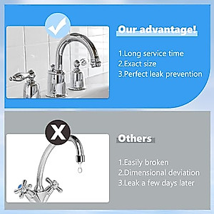 Faucet Cartridge for Hansgrohe 94008000 94009000, Widespread Faucet Replacement Cartridge Compatible with Hansgrohe Faucet, Cold Hot Faucet Cartridges