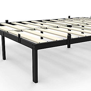 ZIYOO Non Slip Mattress Gaskets for Bed Frame, Anti-Slip Baffle Fit for Metal Bed Frames, Mattress Holder in Place, 6 PCS