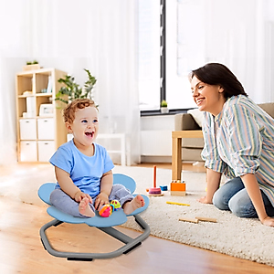 AOVOCO Sensory Spinning Chair for Autistic Kids, Sit and Spin Toys for Toddlers, Autism Swivel Chair Promote Coordination, Spinning Seat for Kids 3-5-7-10-12, Gifts for Autism Children