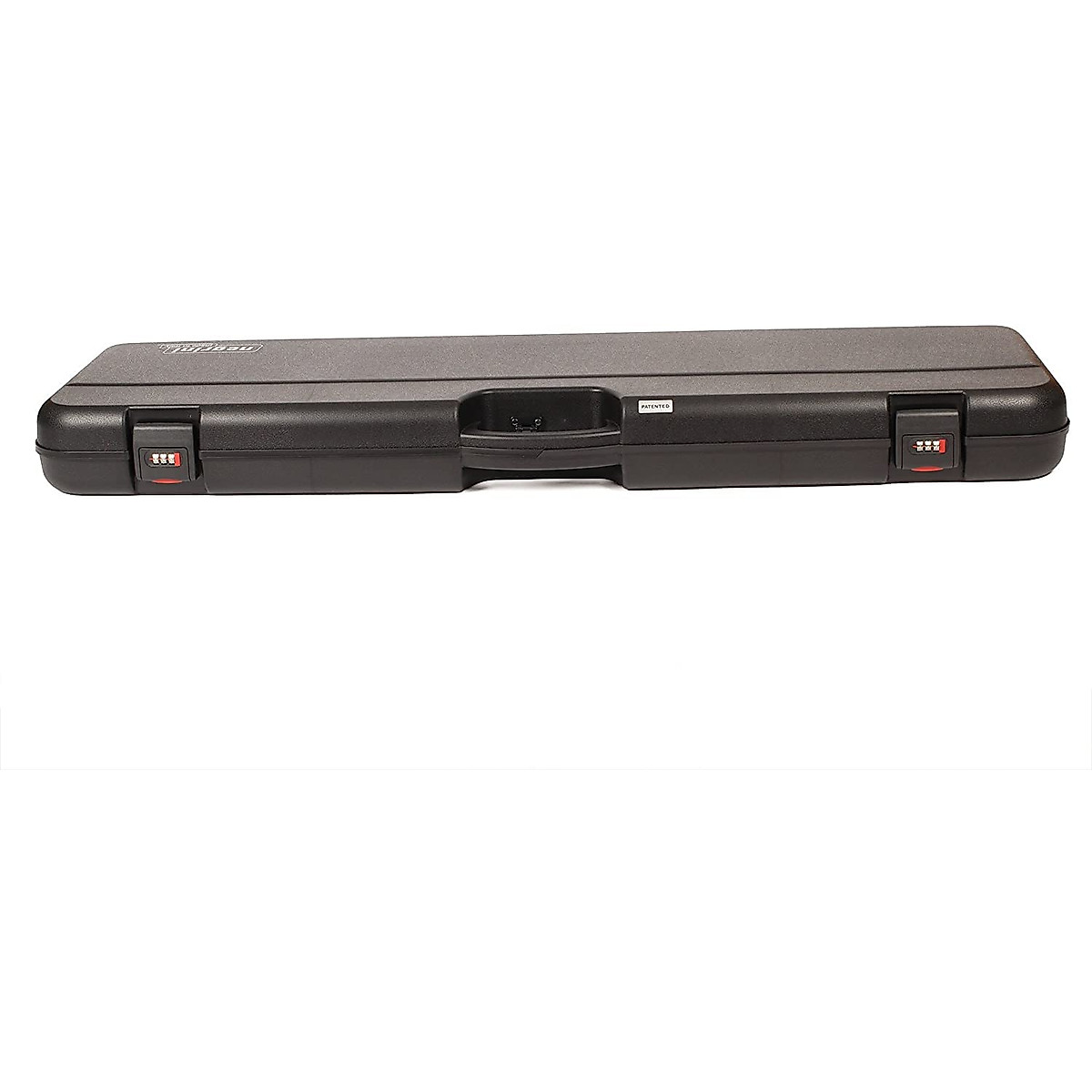 Negrini Cases 1603/IS-2C/4782 Shotgun Case for O/U PP/1 Gun/2 Barrels up to 36-Inch, Black/Red