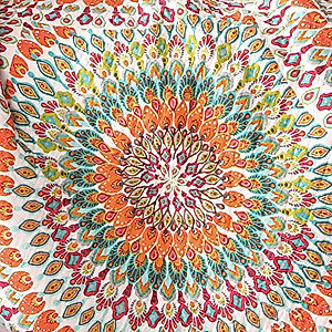 Levtex Home Mirage Quilted Throw, Cotton, Multi, Floral