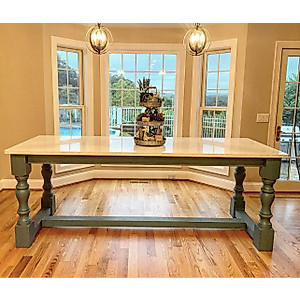 CAROLINA LEG CO. Chunky Monastery Pine Island Leg - Unfinished - Single Leg - Handcrafted in the USA - Dimensions: 5" x 34.5"