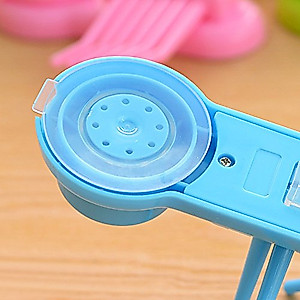 HandmadeTHshop Strong Vacuum Wall Sucker six Claw Hooks Home Kitchen Bathroom Living Storage Debris Organizer Wall Accessorie (Pink)