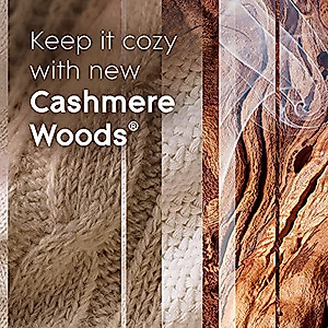 Glade PlugIns Refills Air Freshener, Scented and Essential Oils for Home and Bathroom, Cashmere Woods, 2.01 Fl Oz, 3 Count